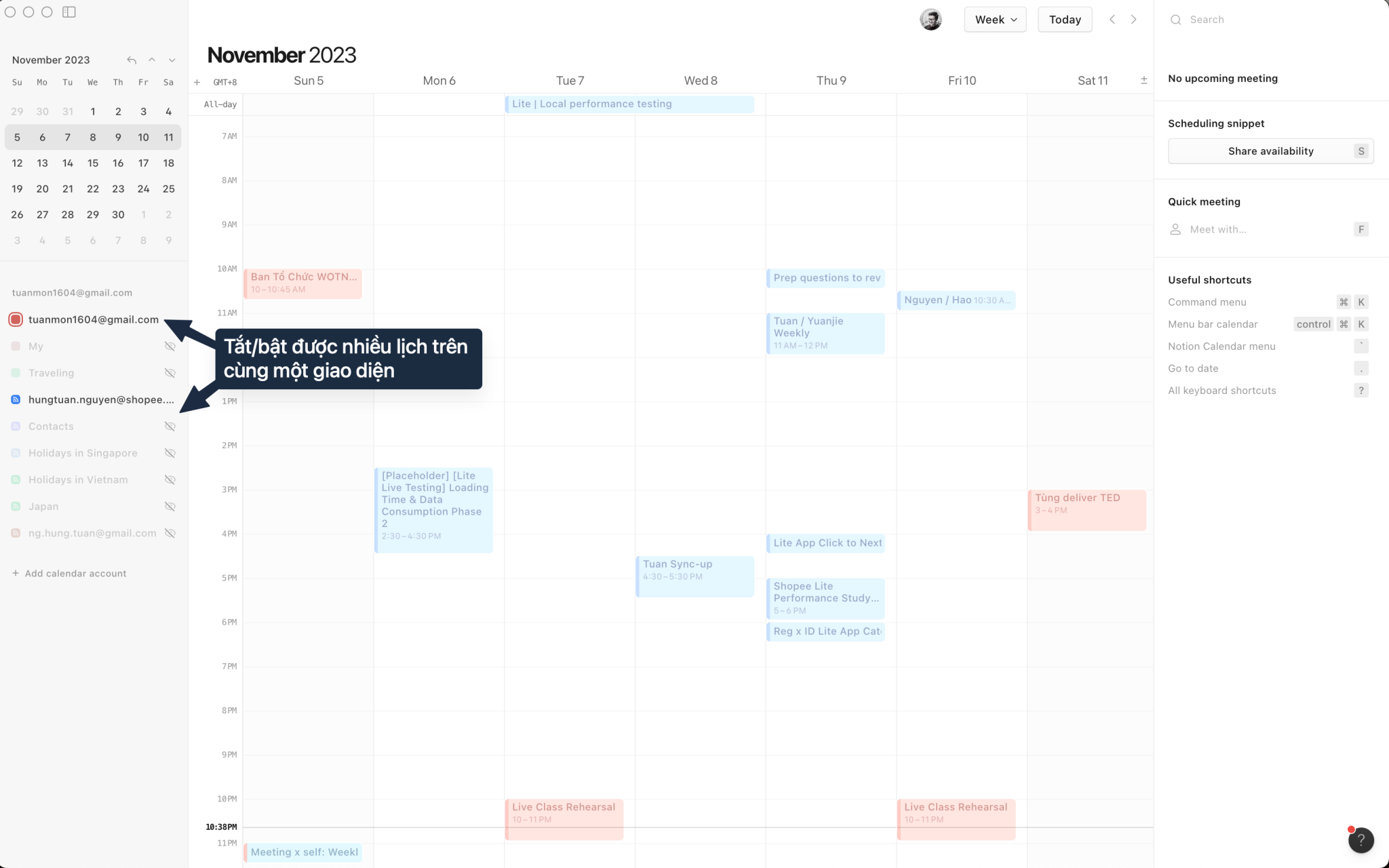 Quản lý thời gian hiệu quả với ứng dụng Notion Calendar - Tuấn Mon